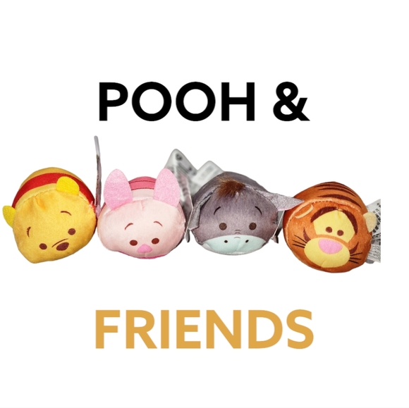 Disney | Toys | Disney Tsum Tsum Mini Winnie The Pooh And Friends Plush ...